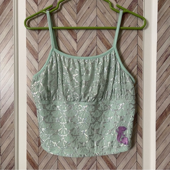 Disney | Tops | Nwt Disney The Little Mermaid Shell Mesh Cami | Poshmark